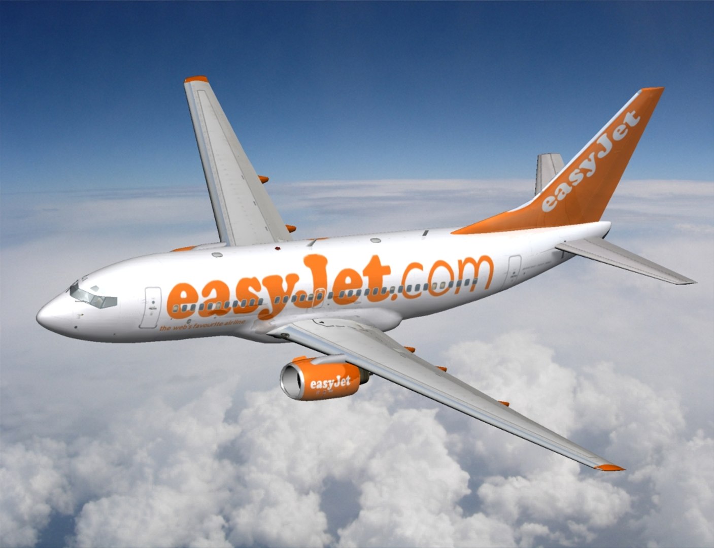 Max B737-700 Easyjet 737