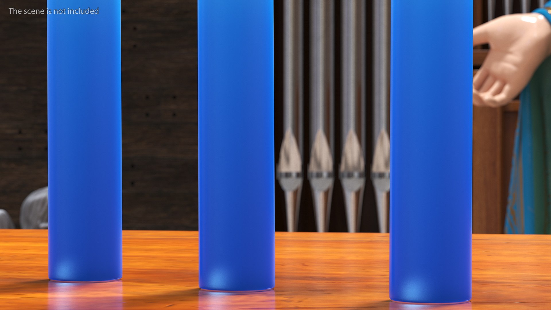 Hanukkah Candles 3D Model - TurboSquid 1838631