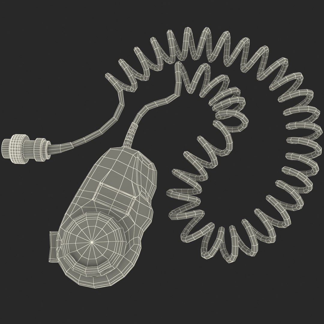 3d Cb Microphone Woodgrain Black