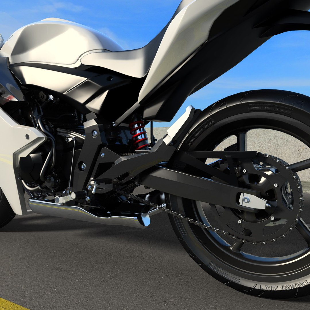 3d Model Honda Cbr 600 F