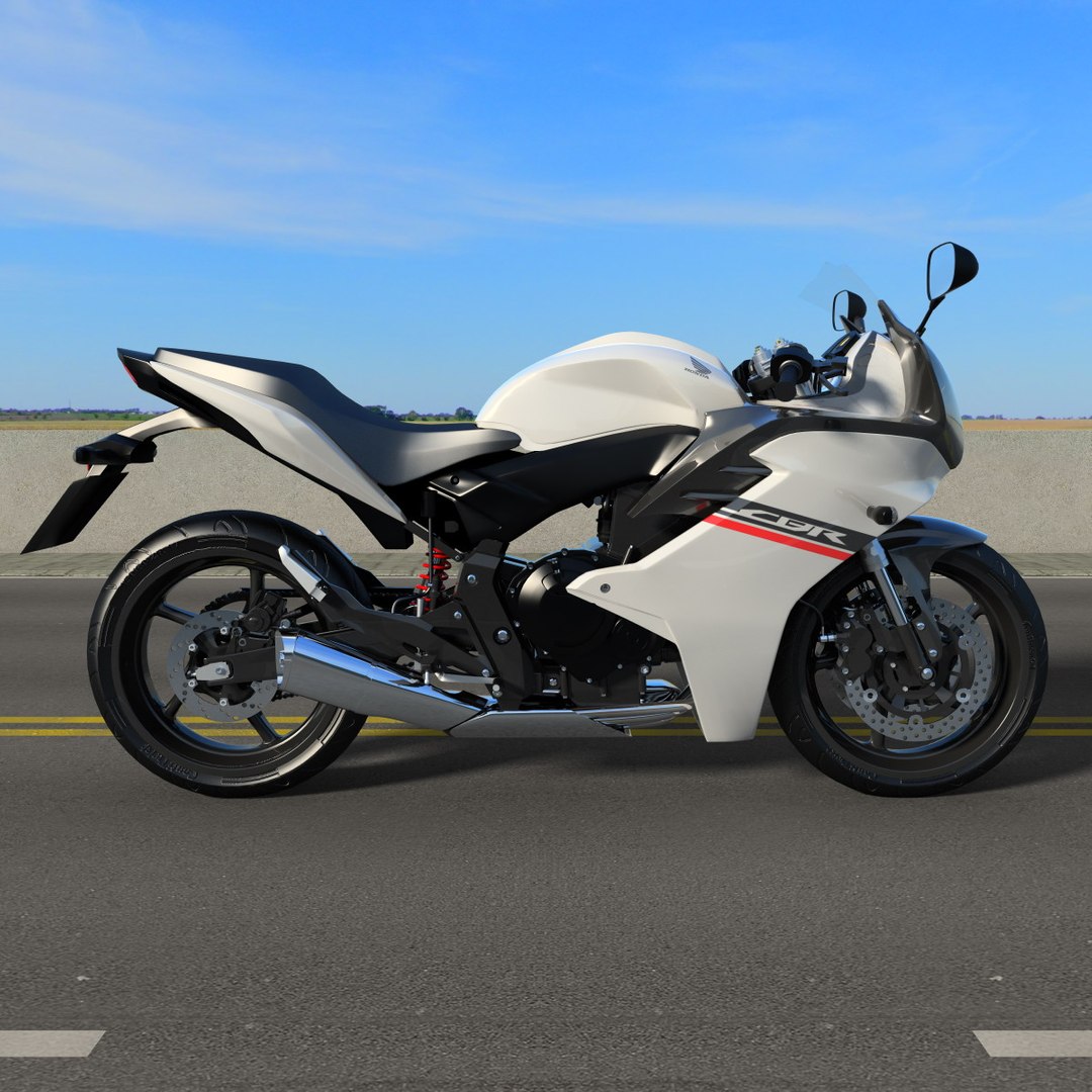 3d Model Honda Cbr 600 F
