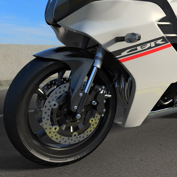 3d model honda cbr 600 f