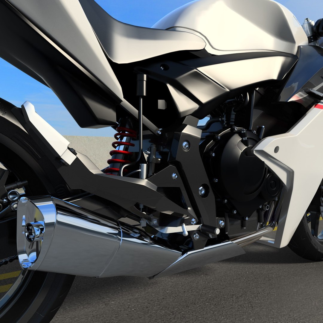 3d Model Honda Cbr 600 F