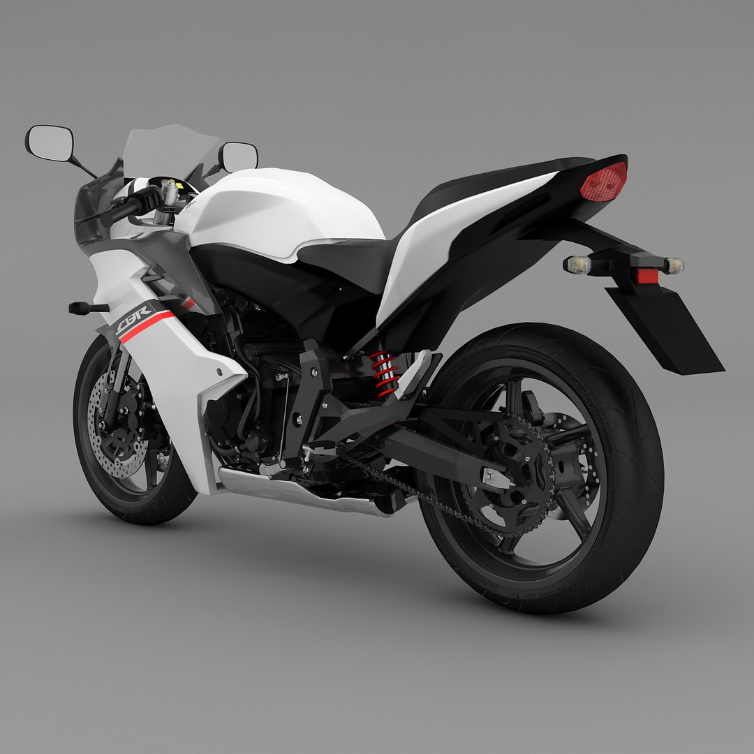 3d Model Honda Cbr 600 F
