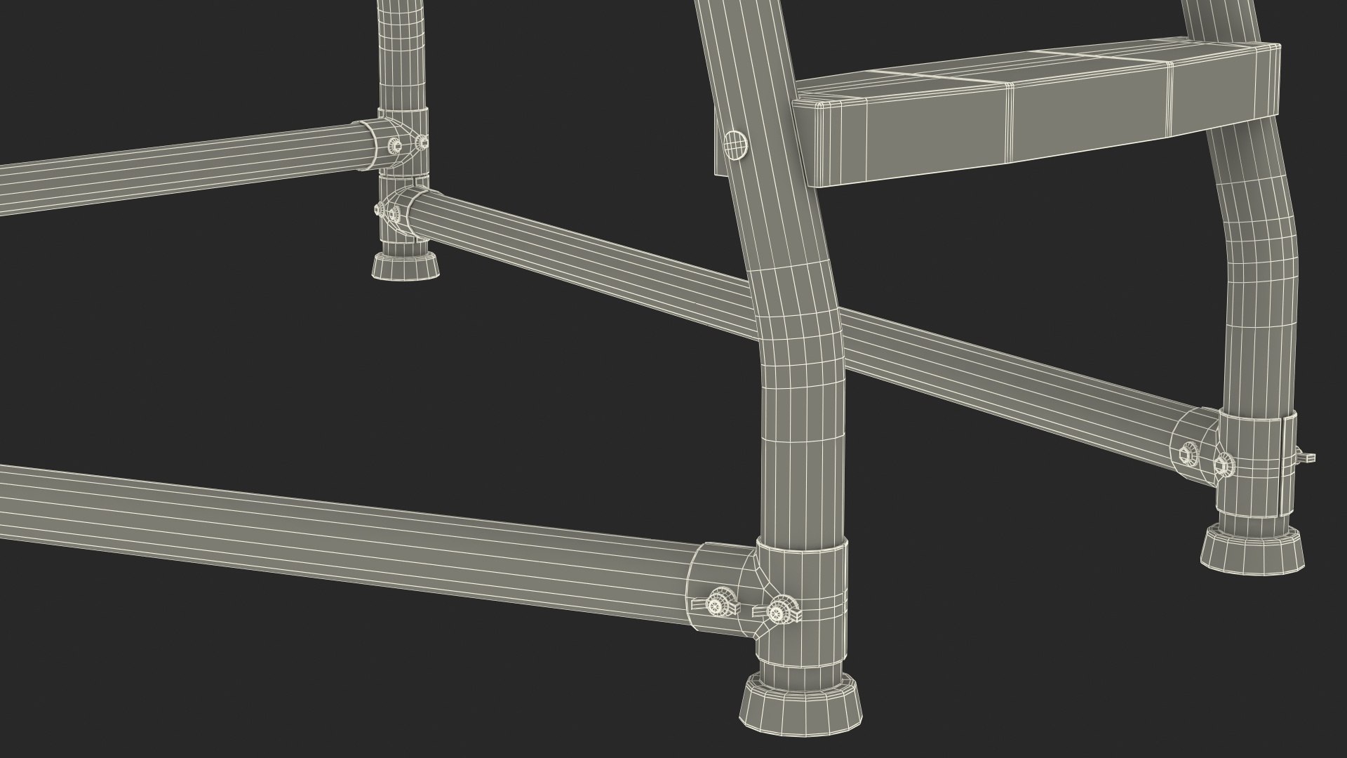 Pool Portable Lifeguard Chair 3D Model - TurboSquid 1922223