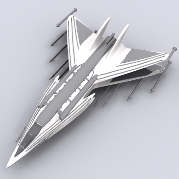 modelo 3d SCI-FI FIGHTER.MAX - TurboSquid 329787