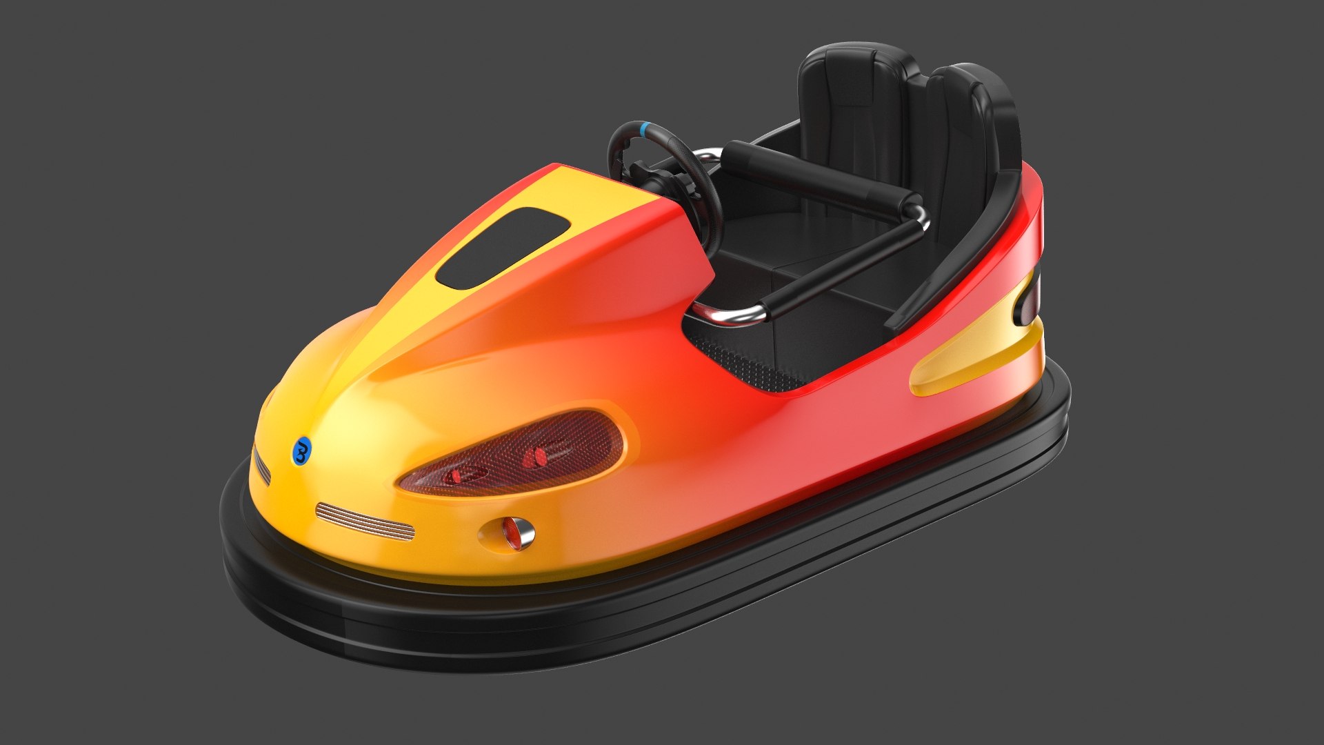 Detailed Bumper Car 3D model - TurboSquid 2099928