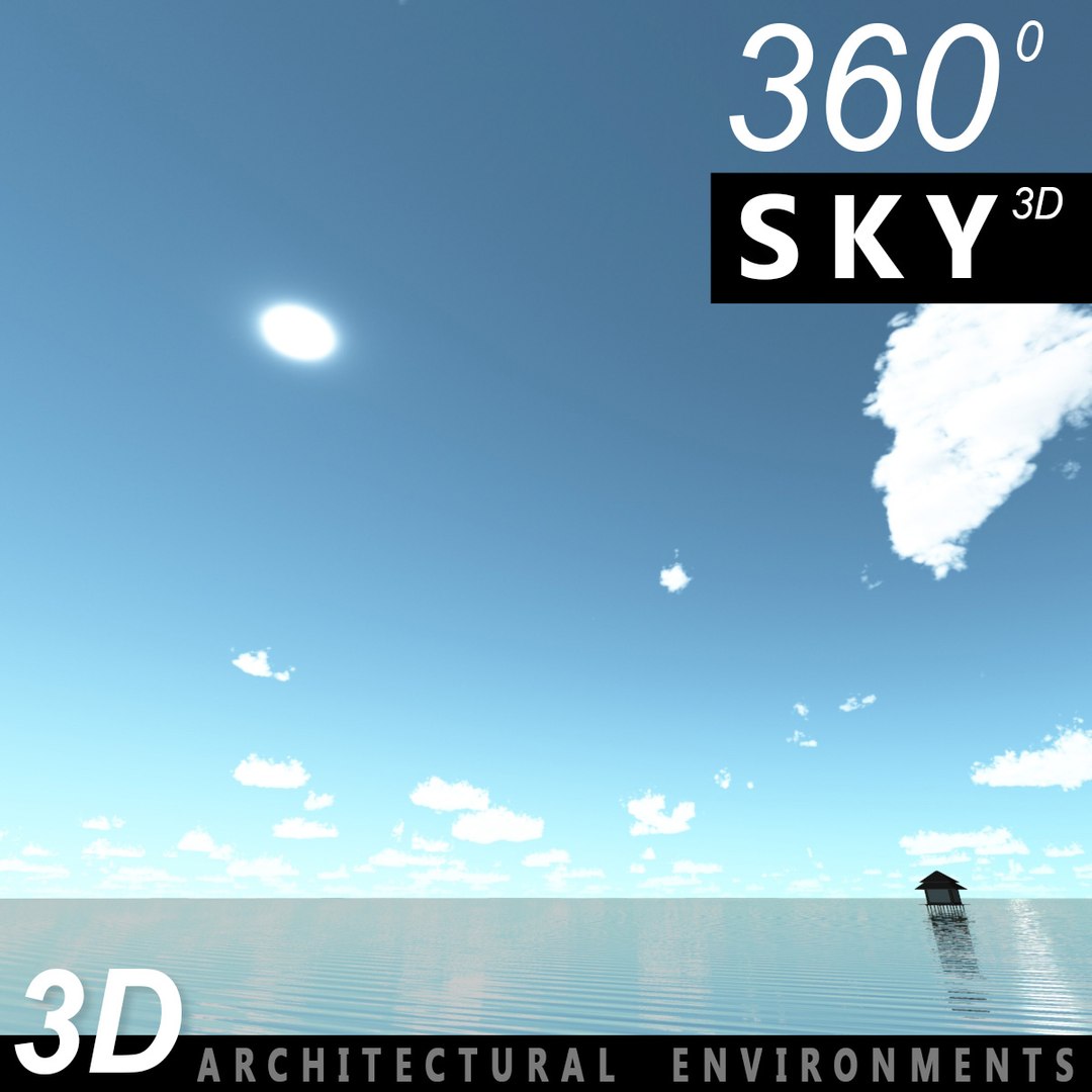 3d 3ds Sky Clouds