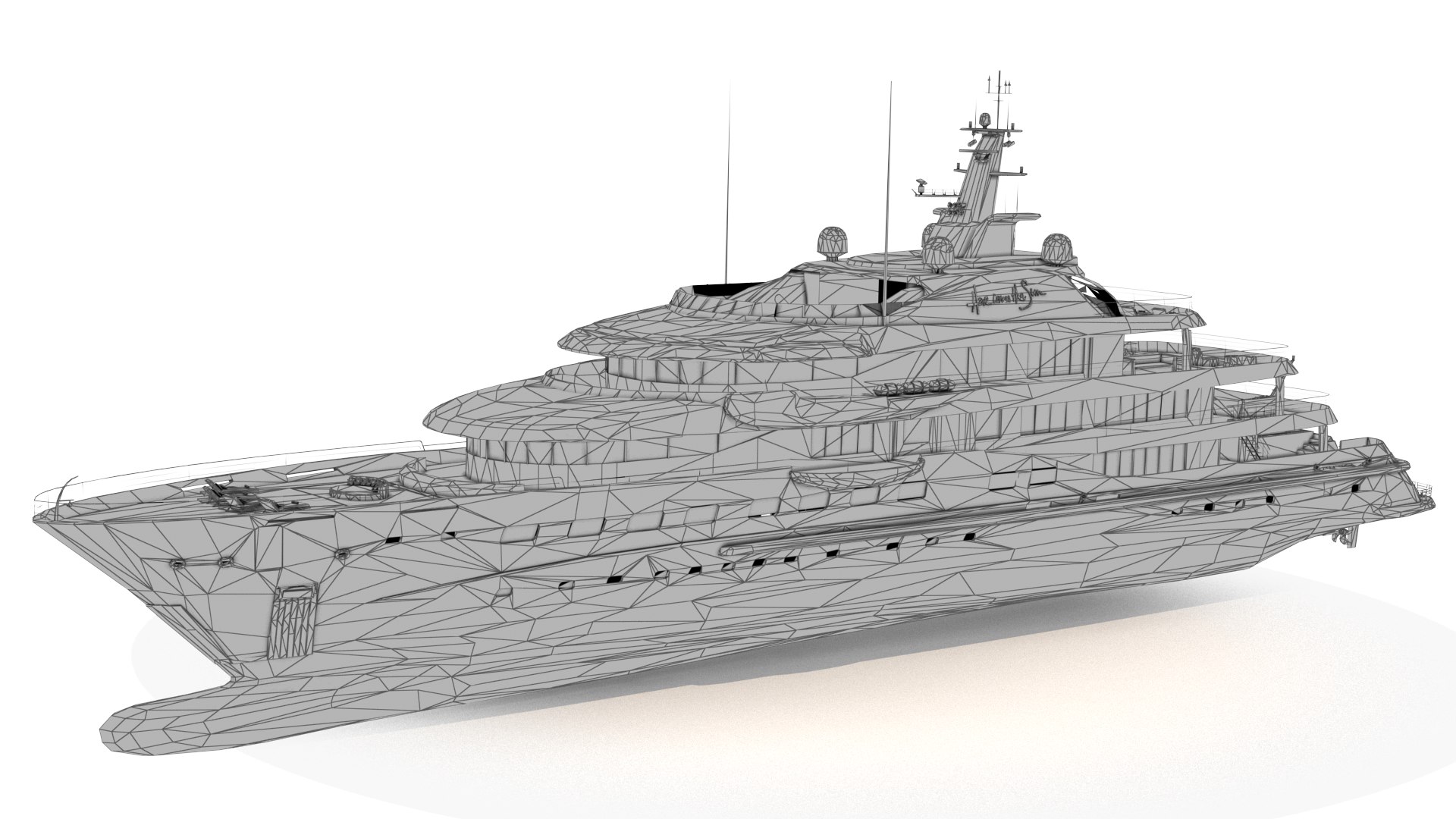 Details Comes Sun Yacht 3D Model - TurboSquid 1462365