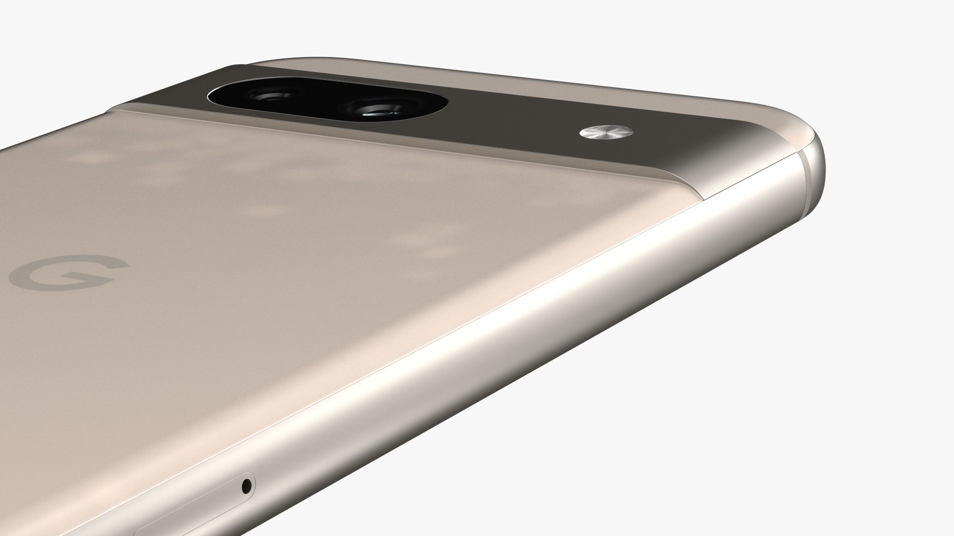 3D Model Google Pixel 8a Beige - TurboSquid 2206673