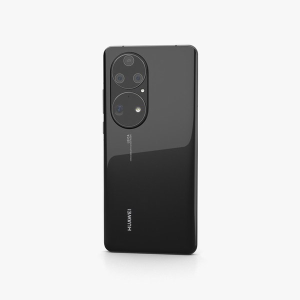 3D Huawei P50 Pro Black model - TurboSquid 1843513