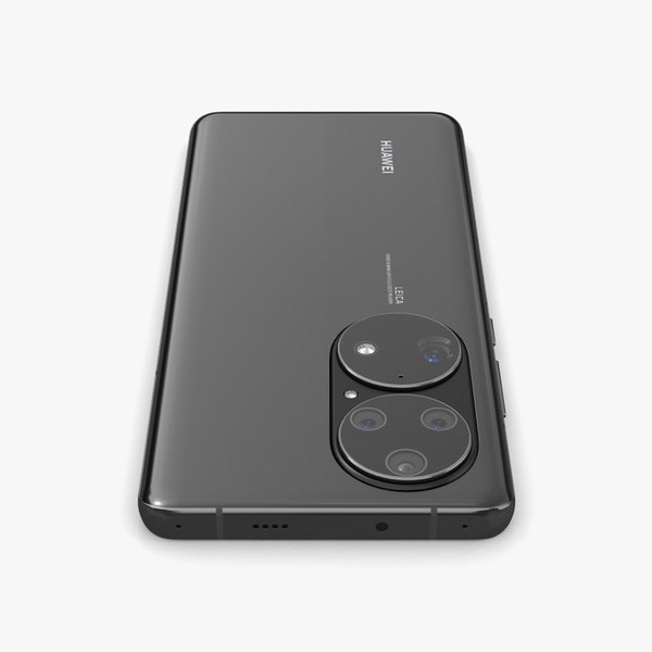 3D Huawei P50 Pro Black model - TurboSquid 1843513