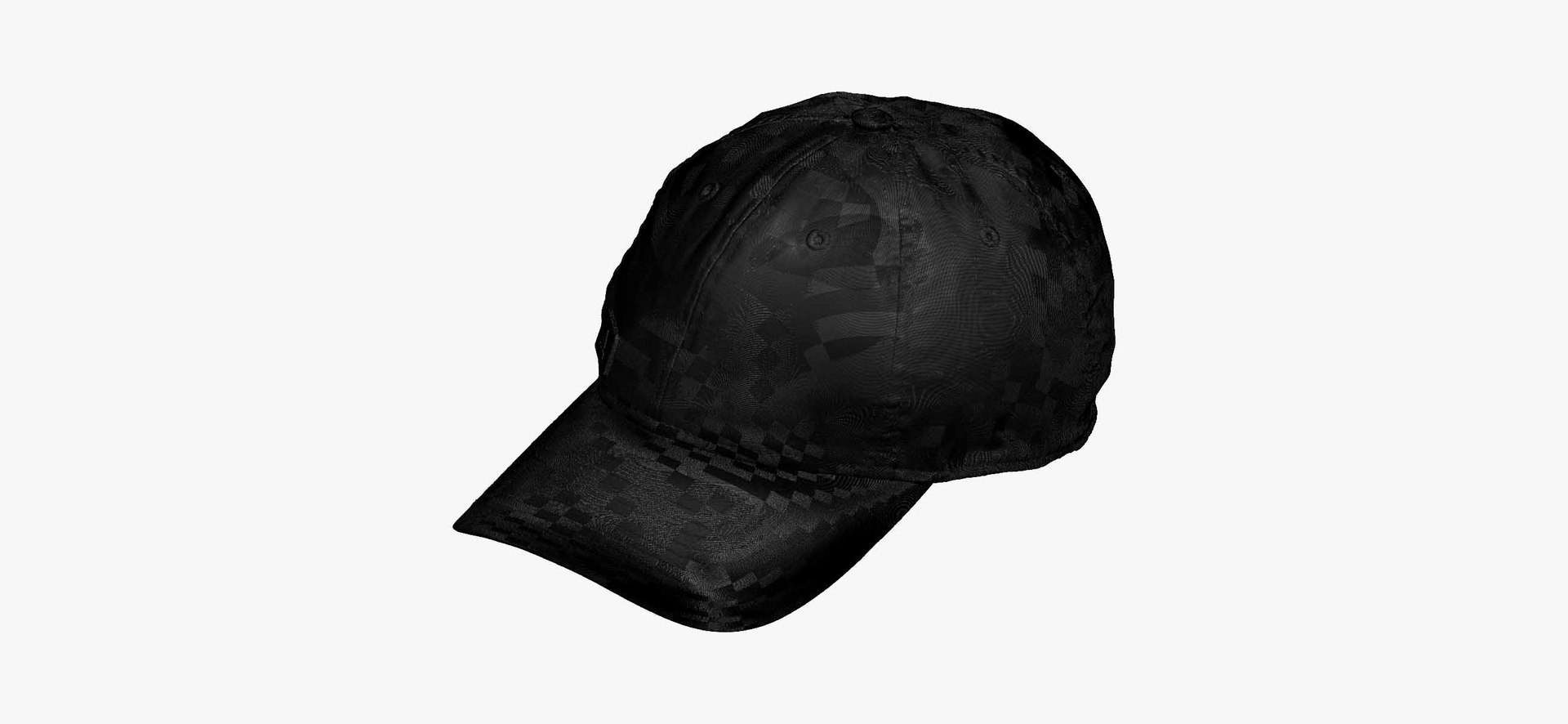 3D black cap 02 raw model - TurboSquid 1622402