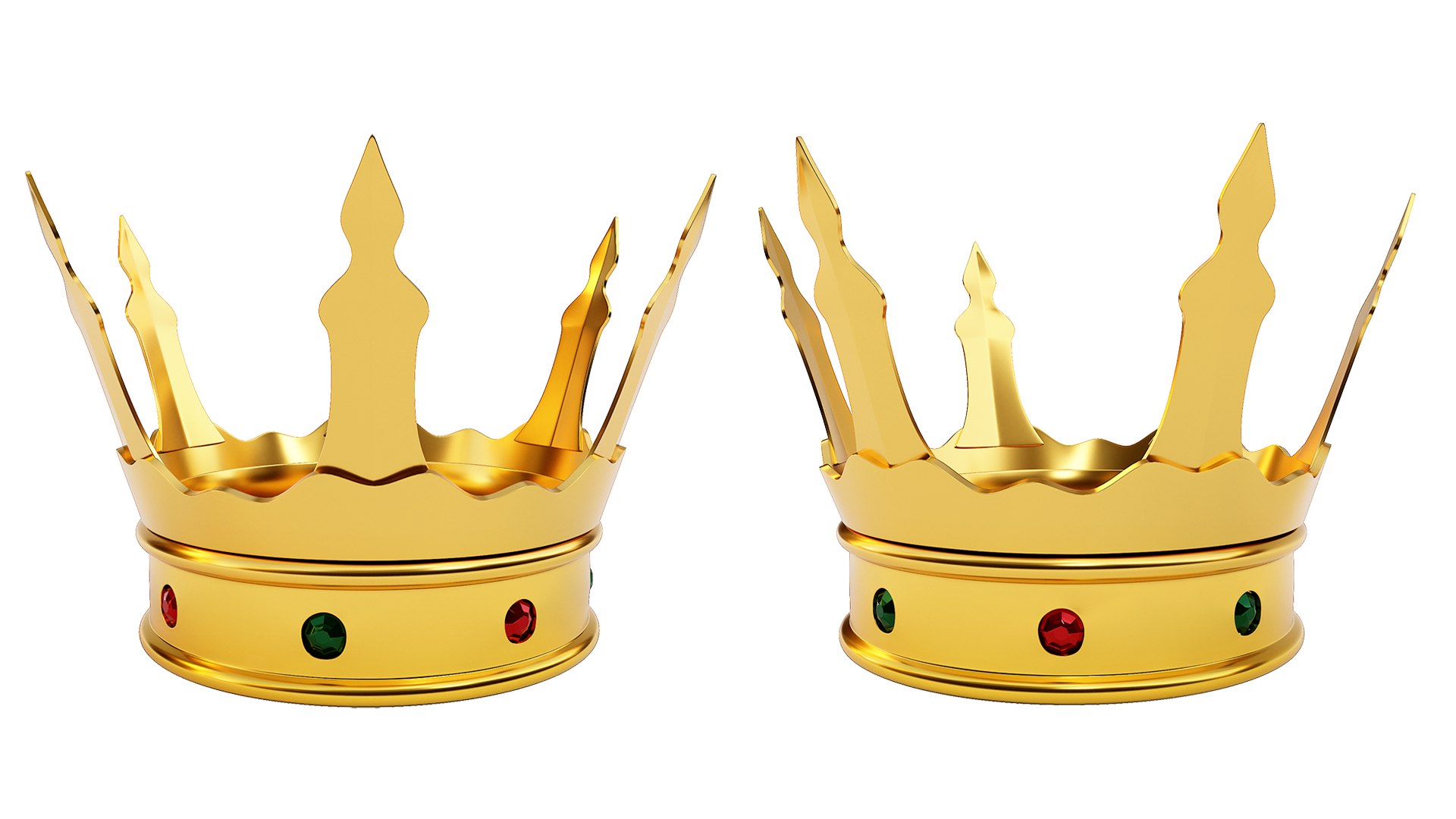 3D King Crown Ornament PBR 3d Model Model - TurboSquid 1953148