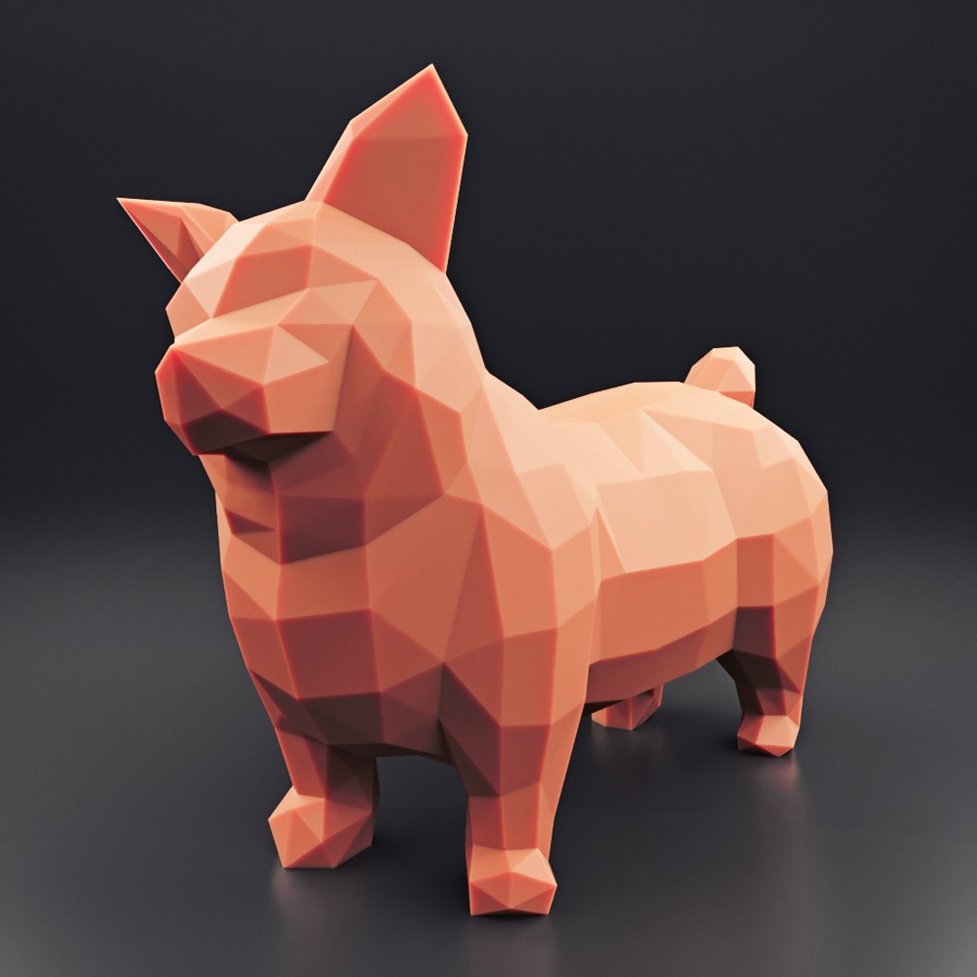 Welsh Corgi 1 3D Model - TurboSquid 1534969