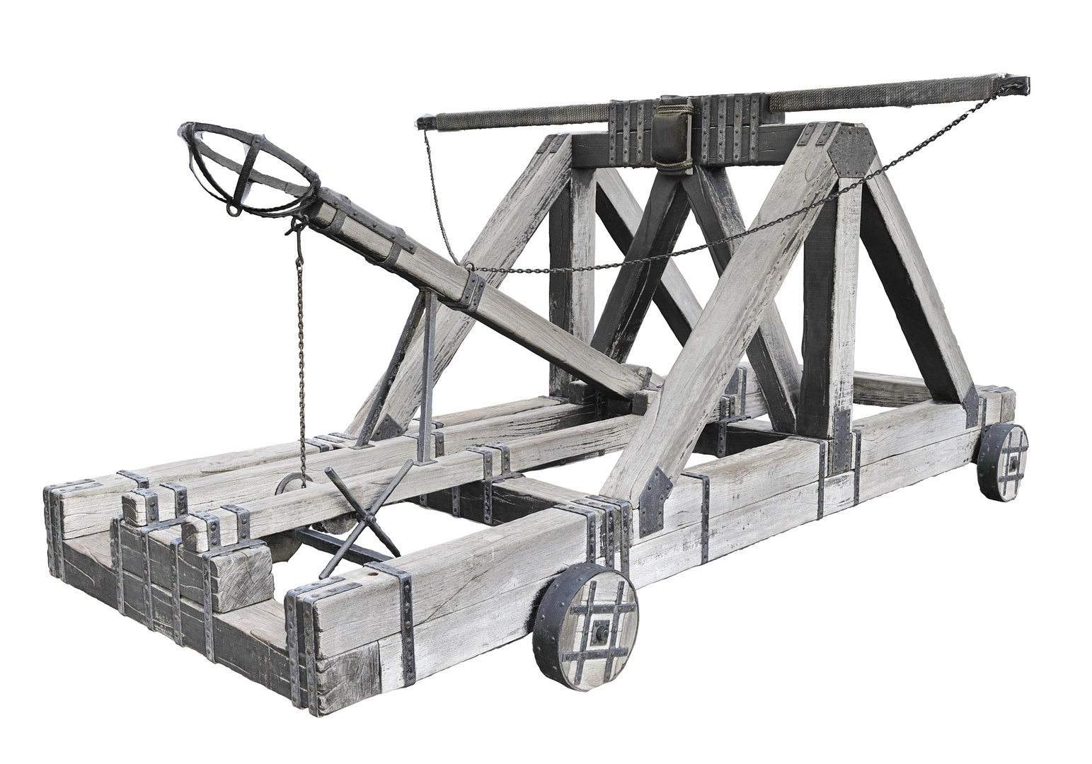 A Real Roman Catapult 3D Model - TurboSquid 1872657