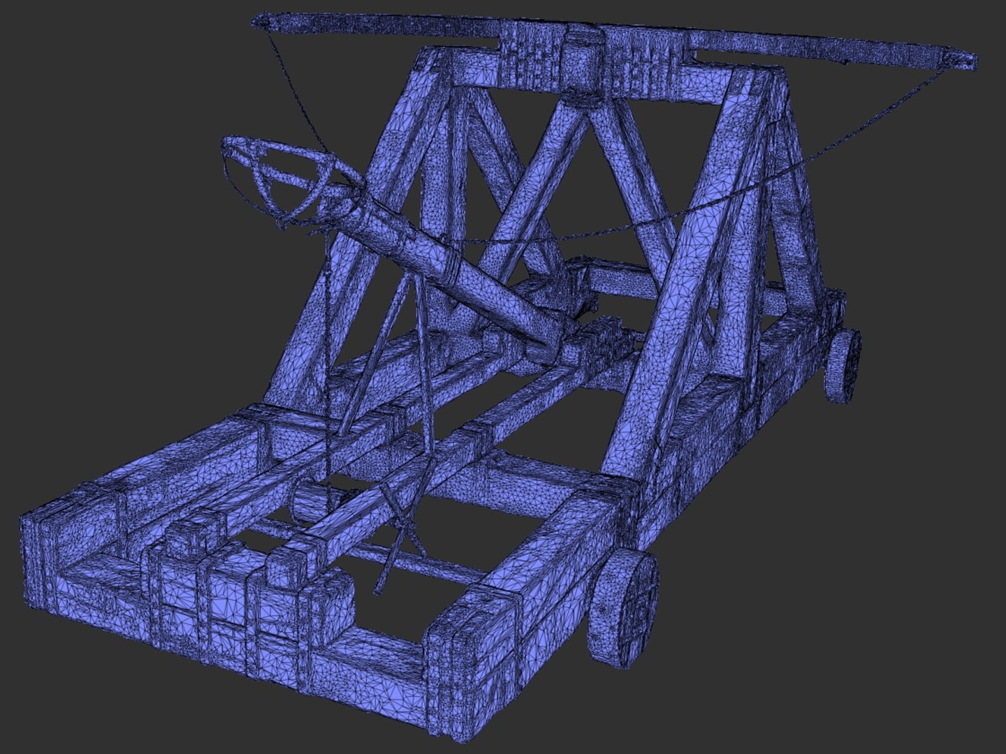 A Real Roman Catapult 3D Model - TurboSquid 1872657