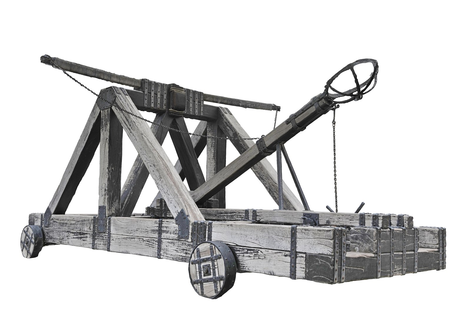 A Real Roman Catapult 3D Model - TurboSquid 1872657