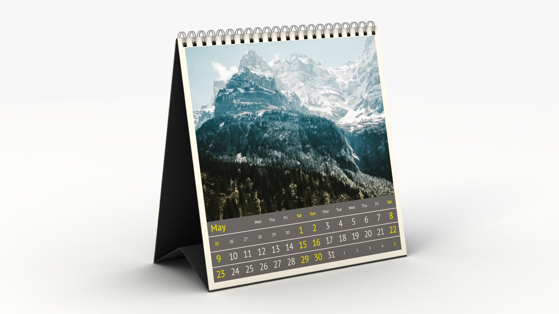 Calendar Model - TurboSquid 1903540