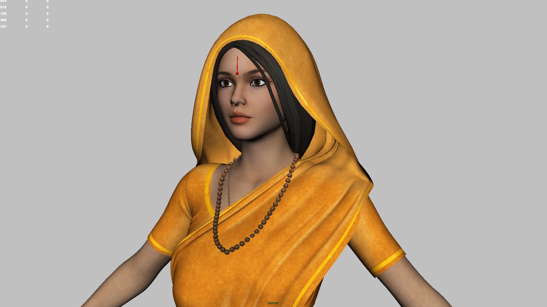 3D Model Sita Ram T Pose - TurboSquid 2294791