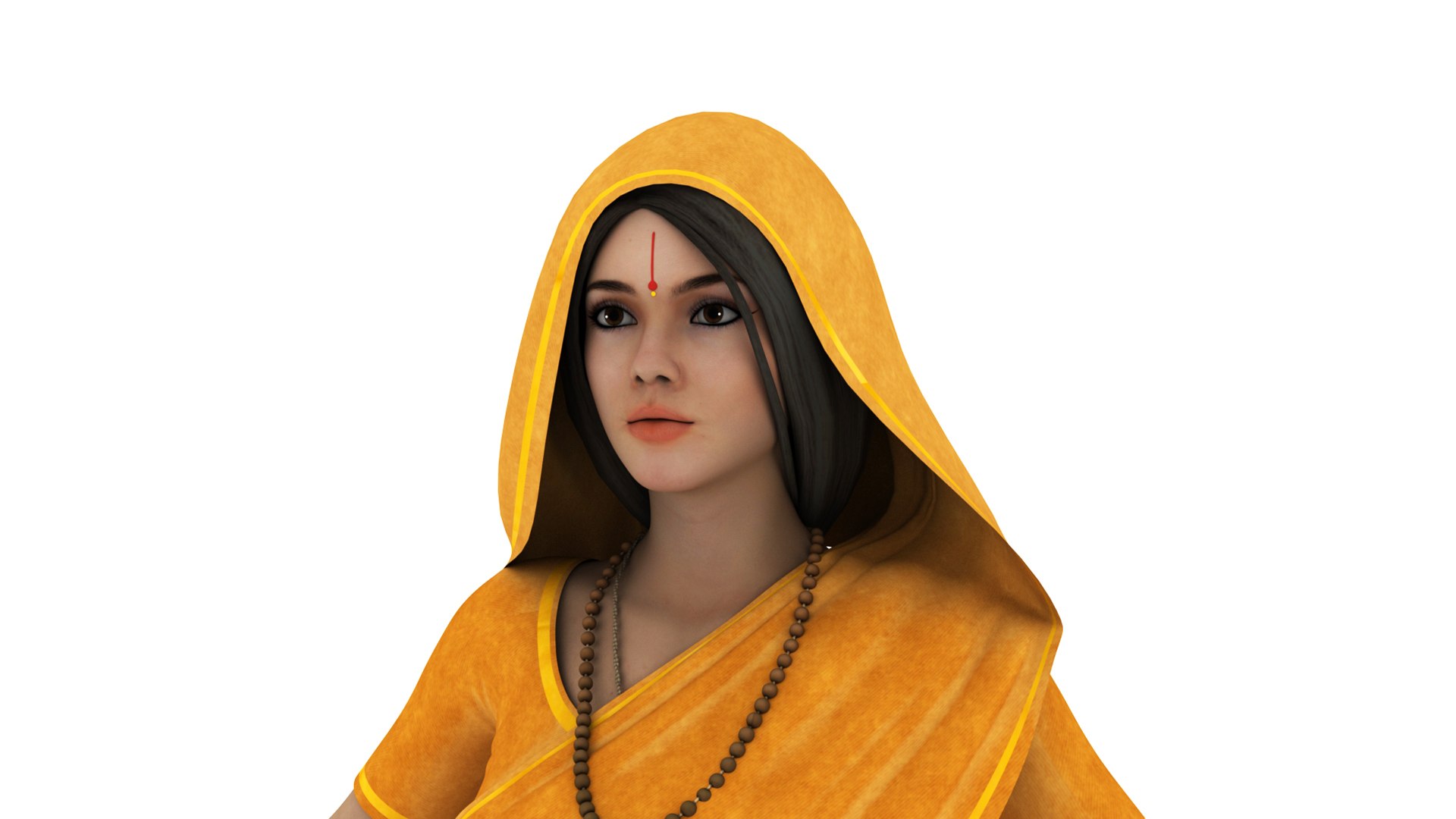 3D Model Sita Ram T Pose - TurboSquid 2294791