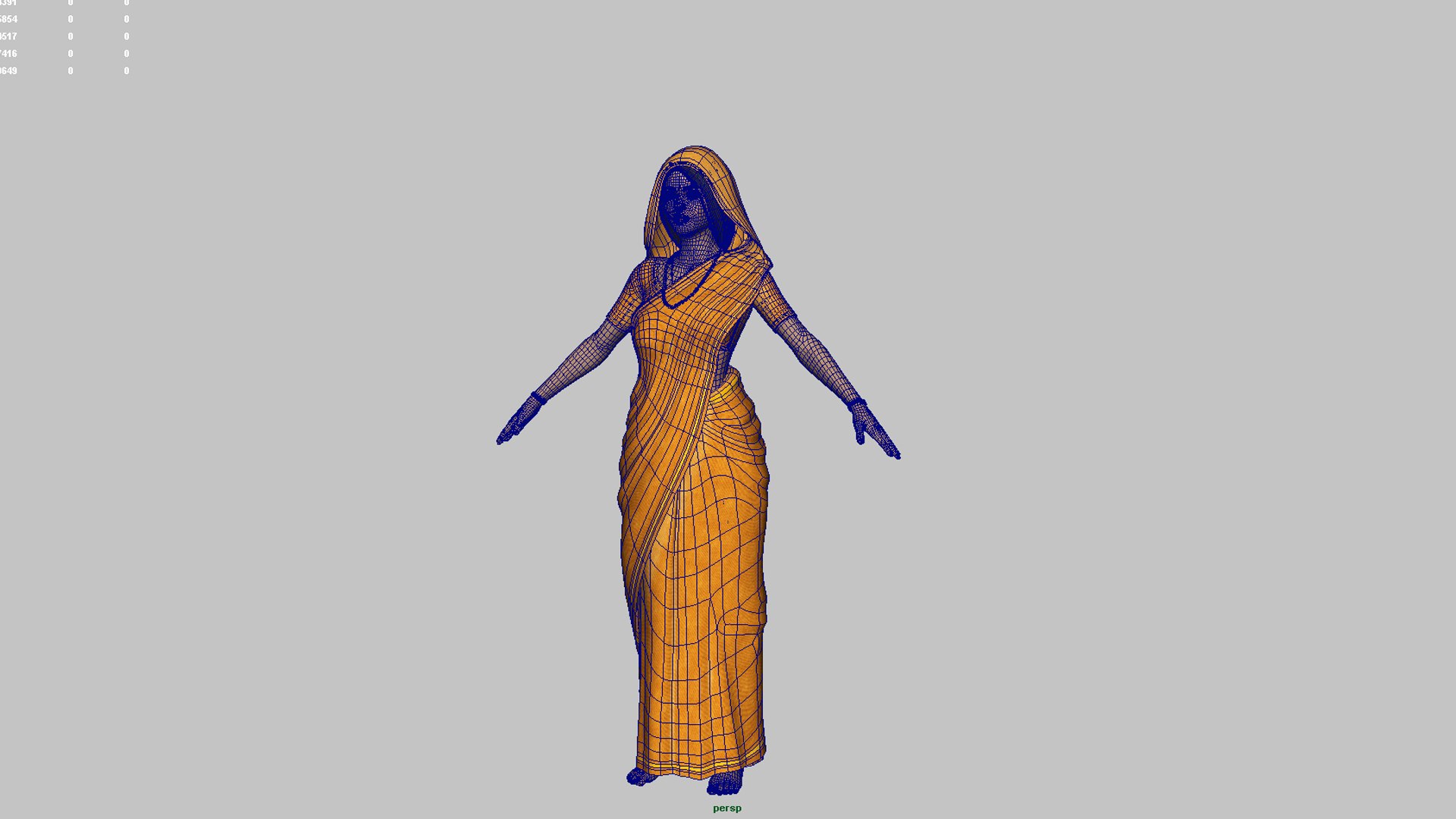 3D Model Sita Ram T Pose - TurboSquid 2294791