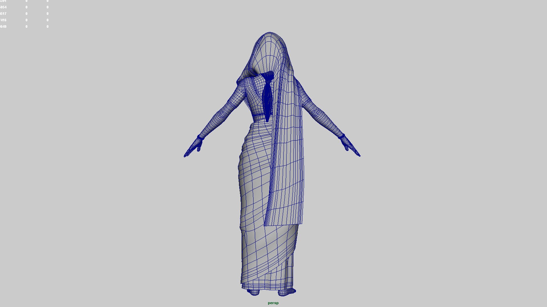 3D Model Sita Ram T Pose - TurboSquid 2294791