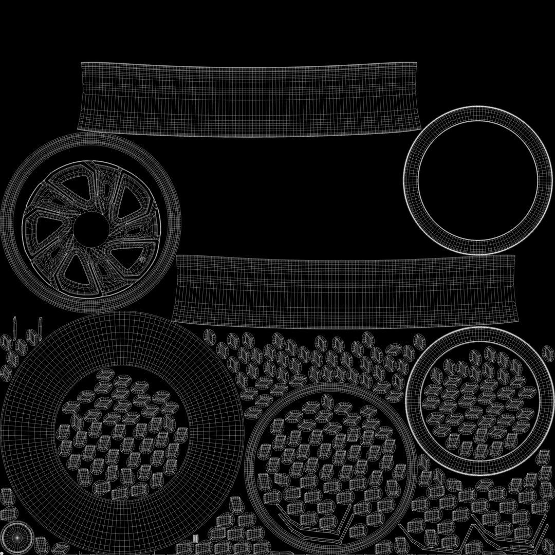 Fiat Abarth 500e Rim 3D - TurboSquid 2101090