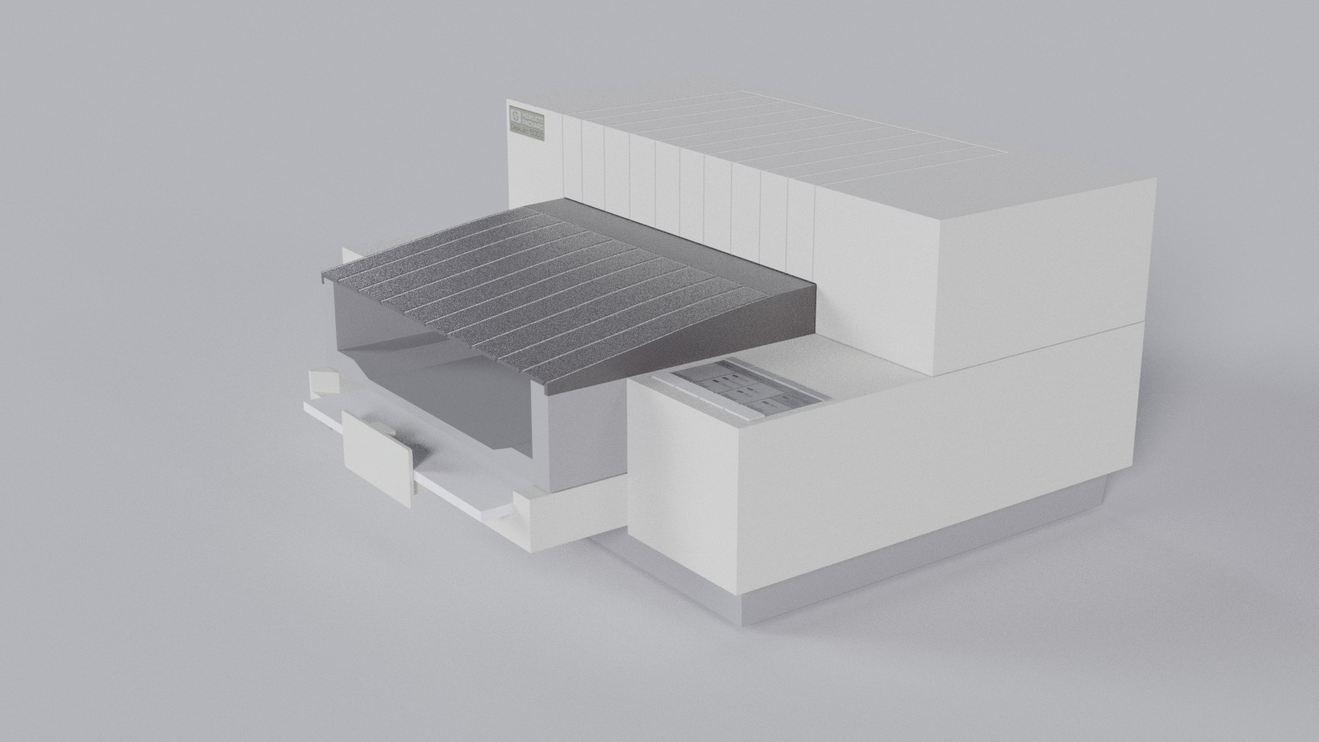 3D HP Deskjet 500C Printer - TurboSquid 1803245