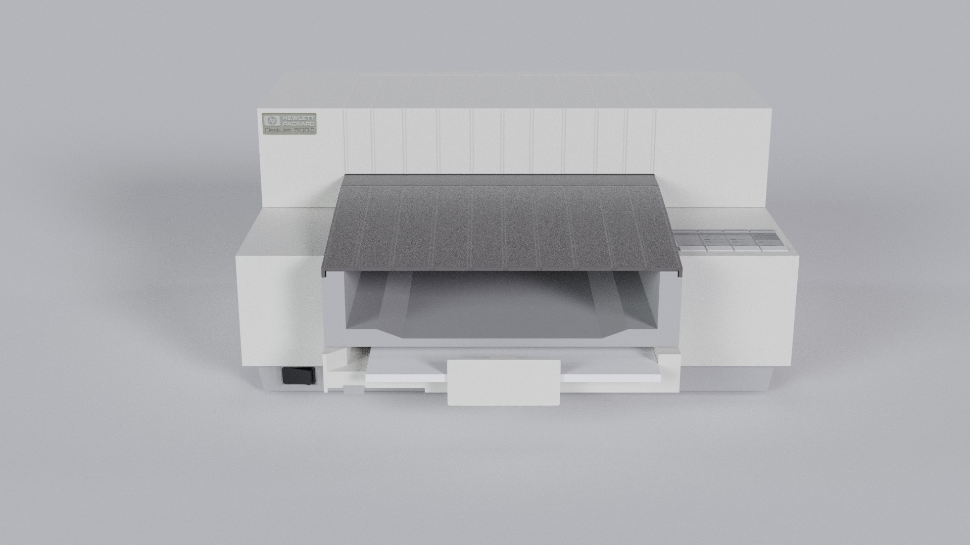 3D HP Deskjet 500C Printer - TurboSquid 1803245