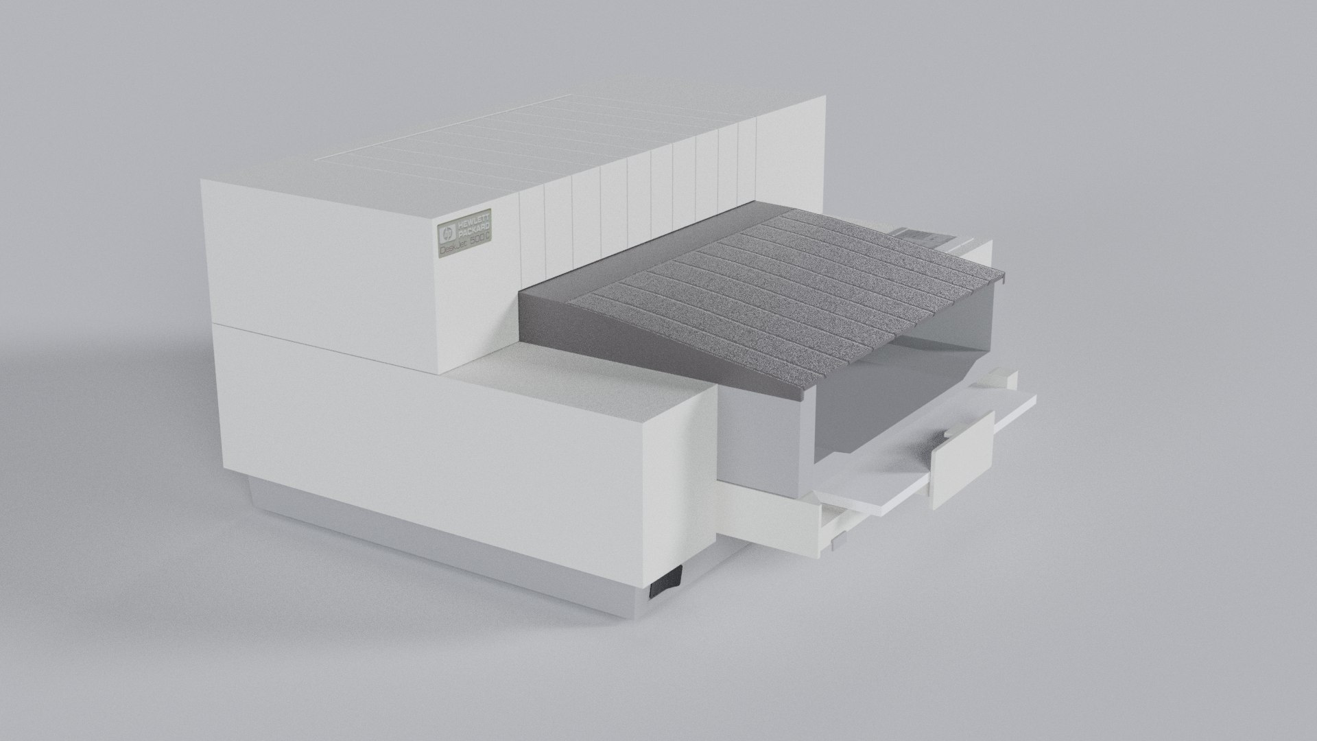 3D HP Deskjet 500C Printer - TurboSquid 1803245