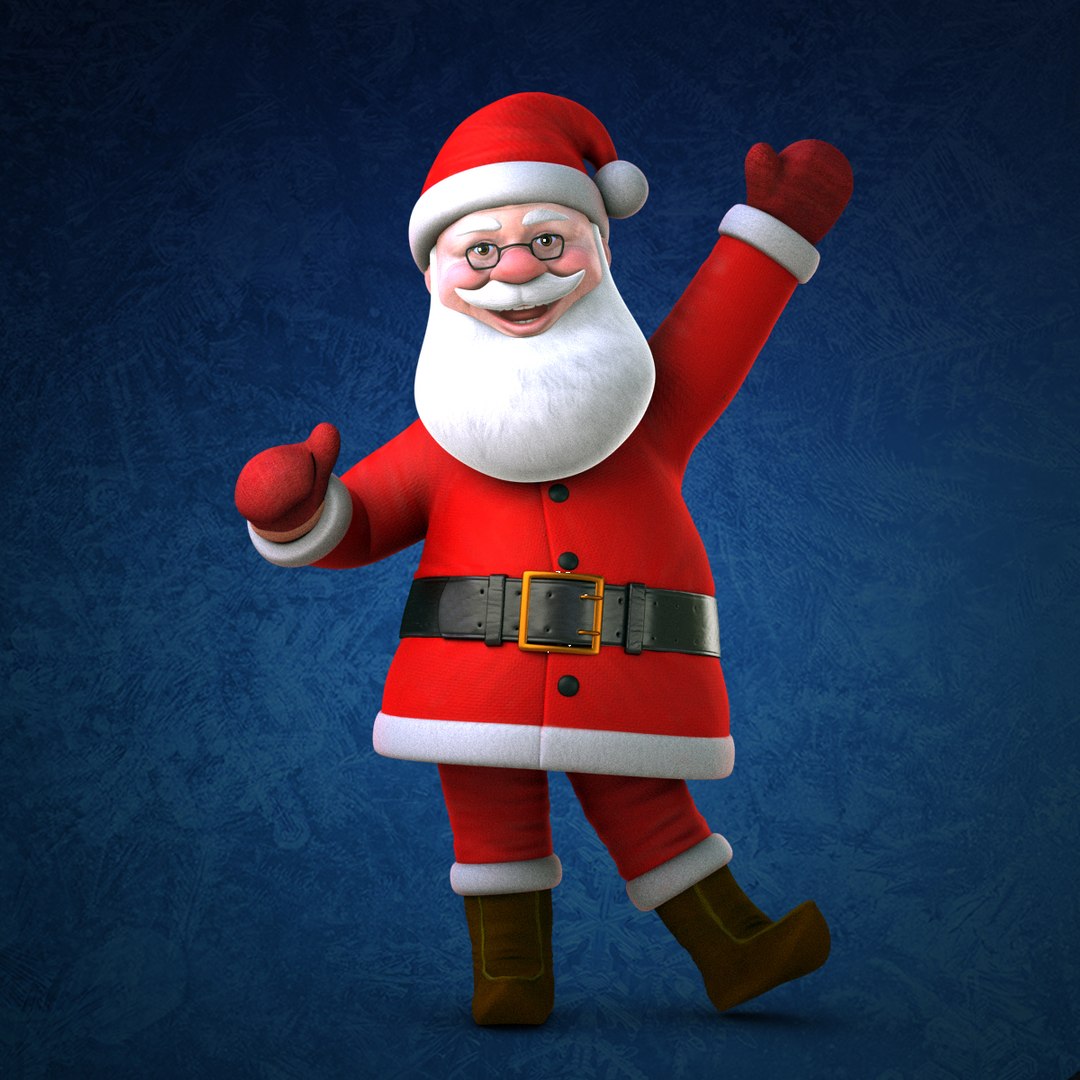 3d Model Santa Claus