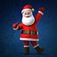 3d Model Santa Claus