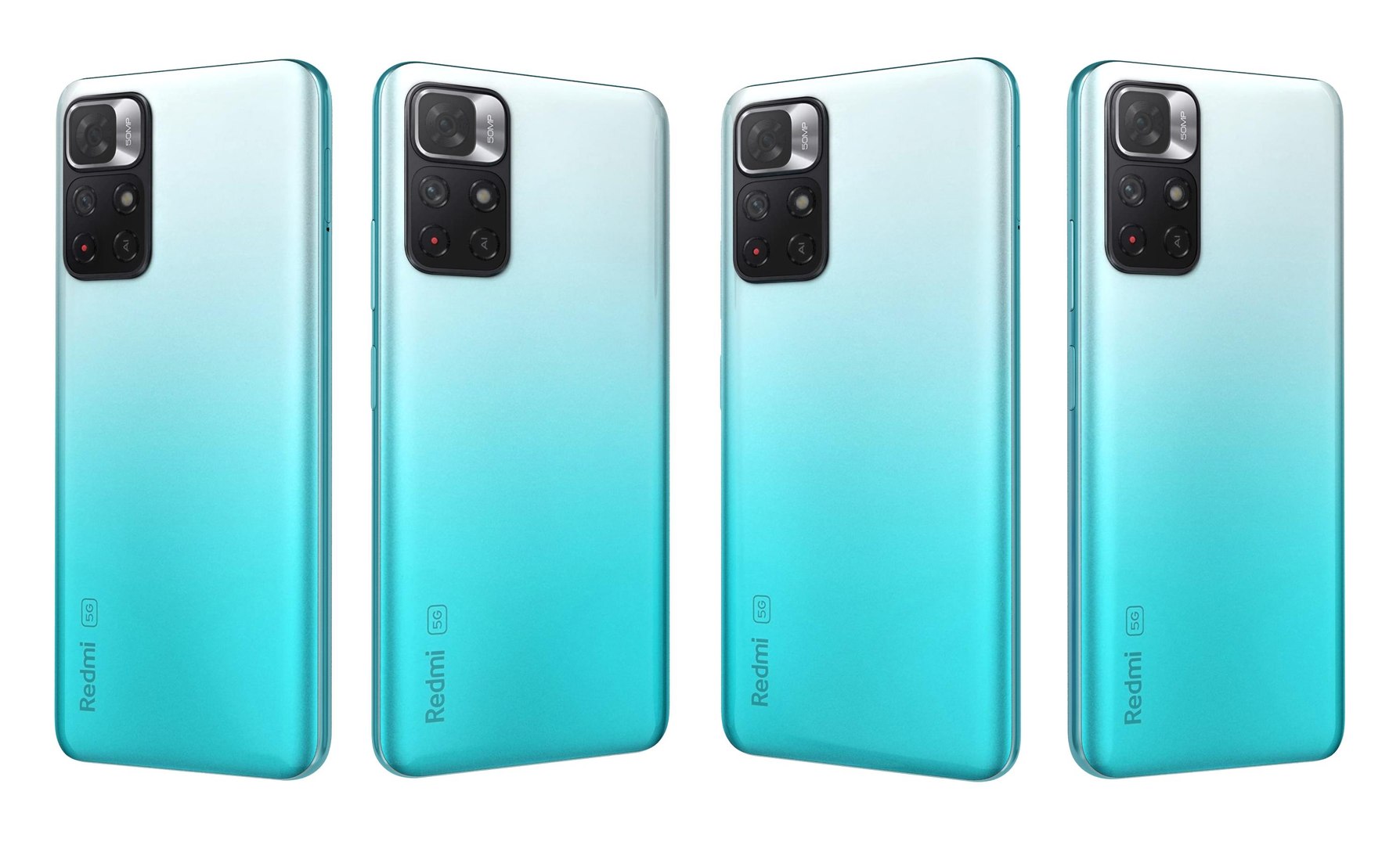 3D Xiaomi Redmi Note 11 Aquamarine Blue - TurboSquid 1837998