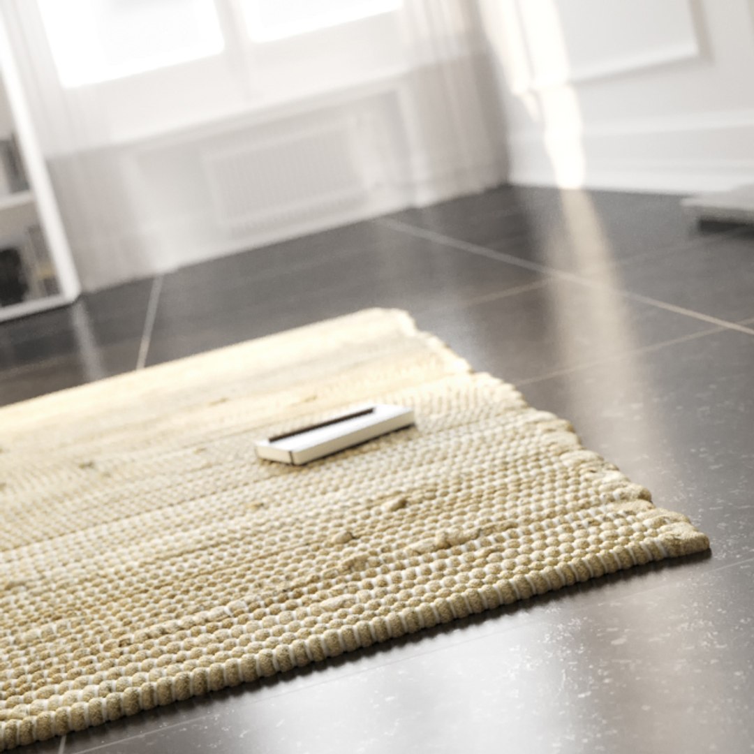 3D Rope Carpet Rug Model - TurboSquid 1190487