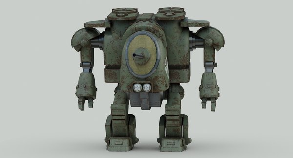 3d military m8 grizzly robot