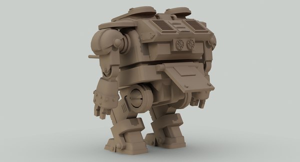 3d military m8 grizzly robot