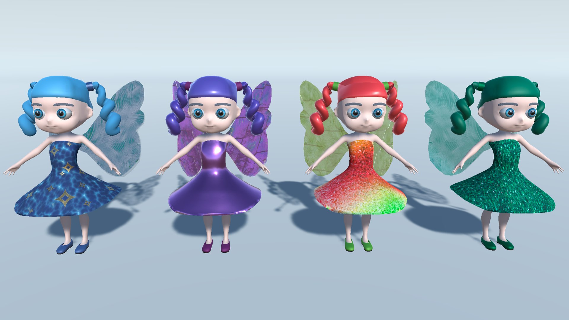 3D Little Fairy Model - TurboSquid 1806520