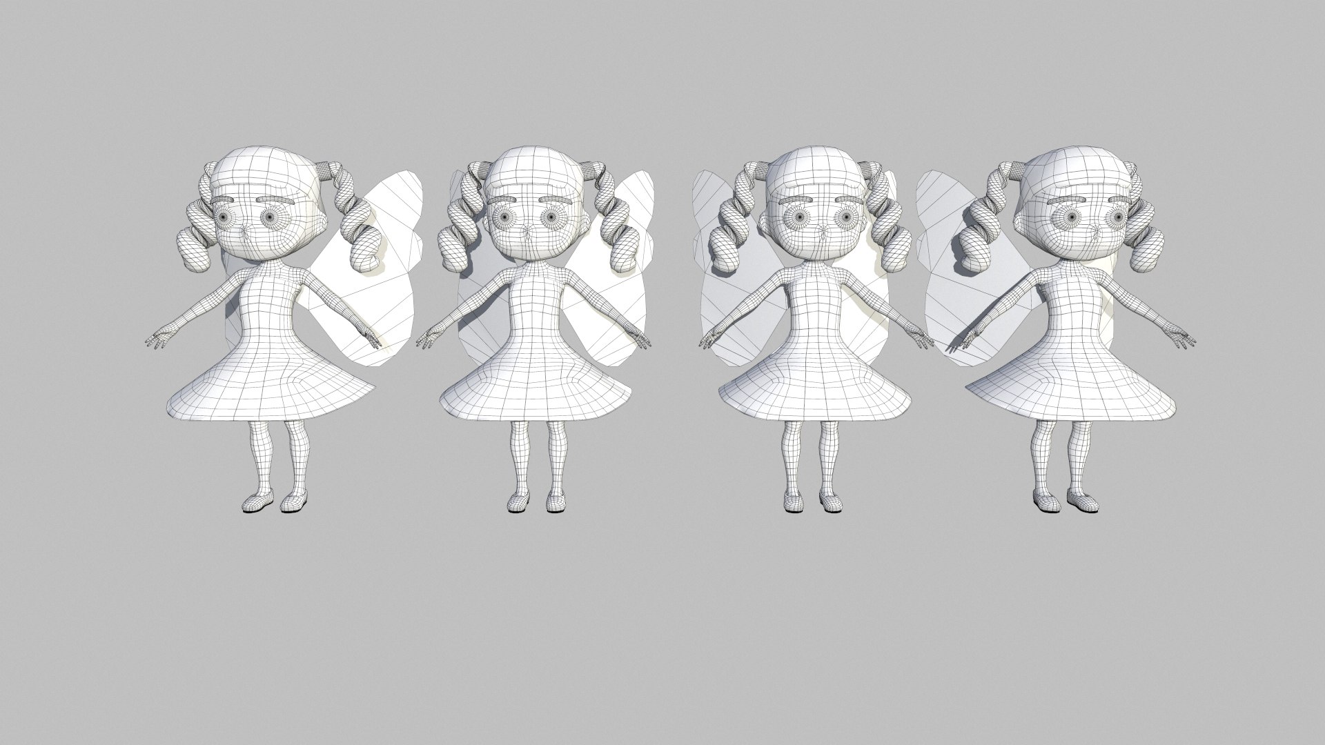 3D Little Fairy Model - TurboSquid 1806520