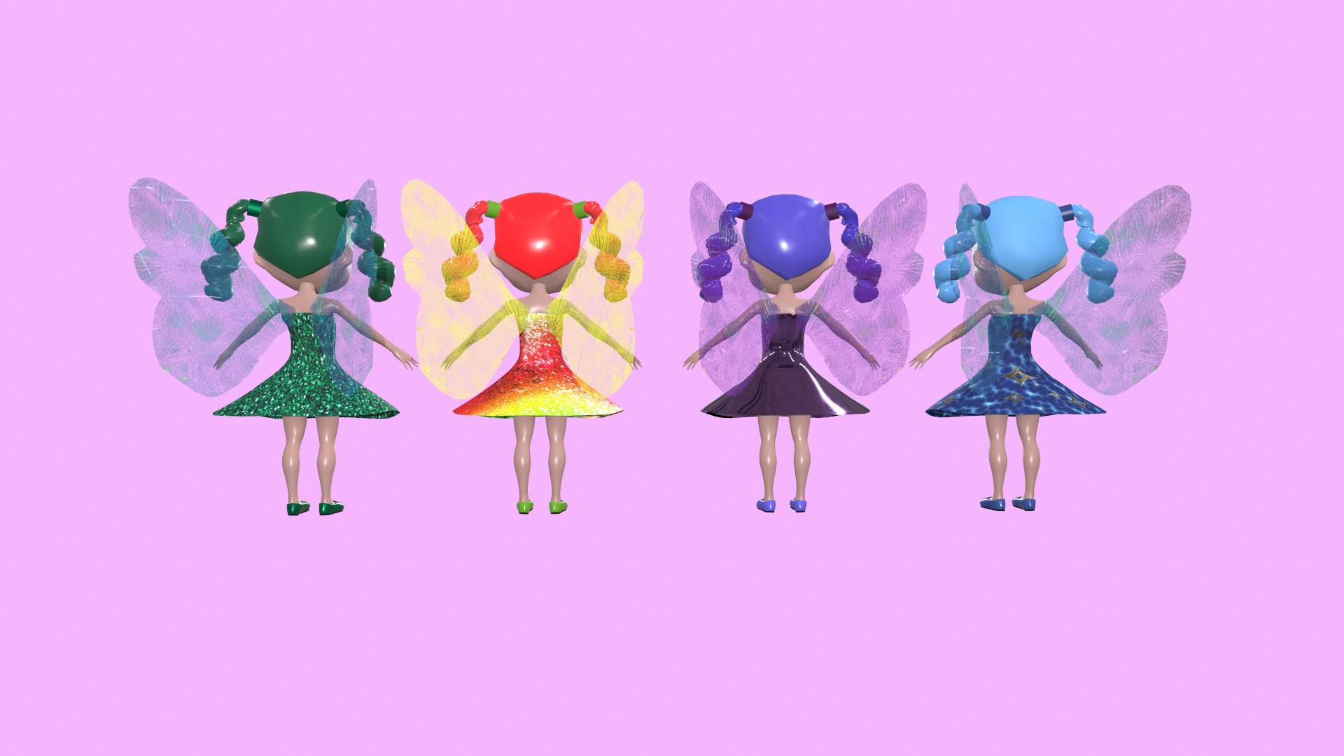 3D Little Fairy Model - TurboSquid 1806520