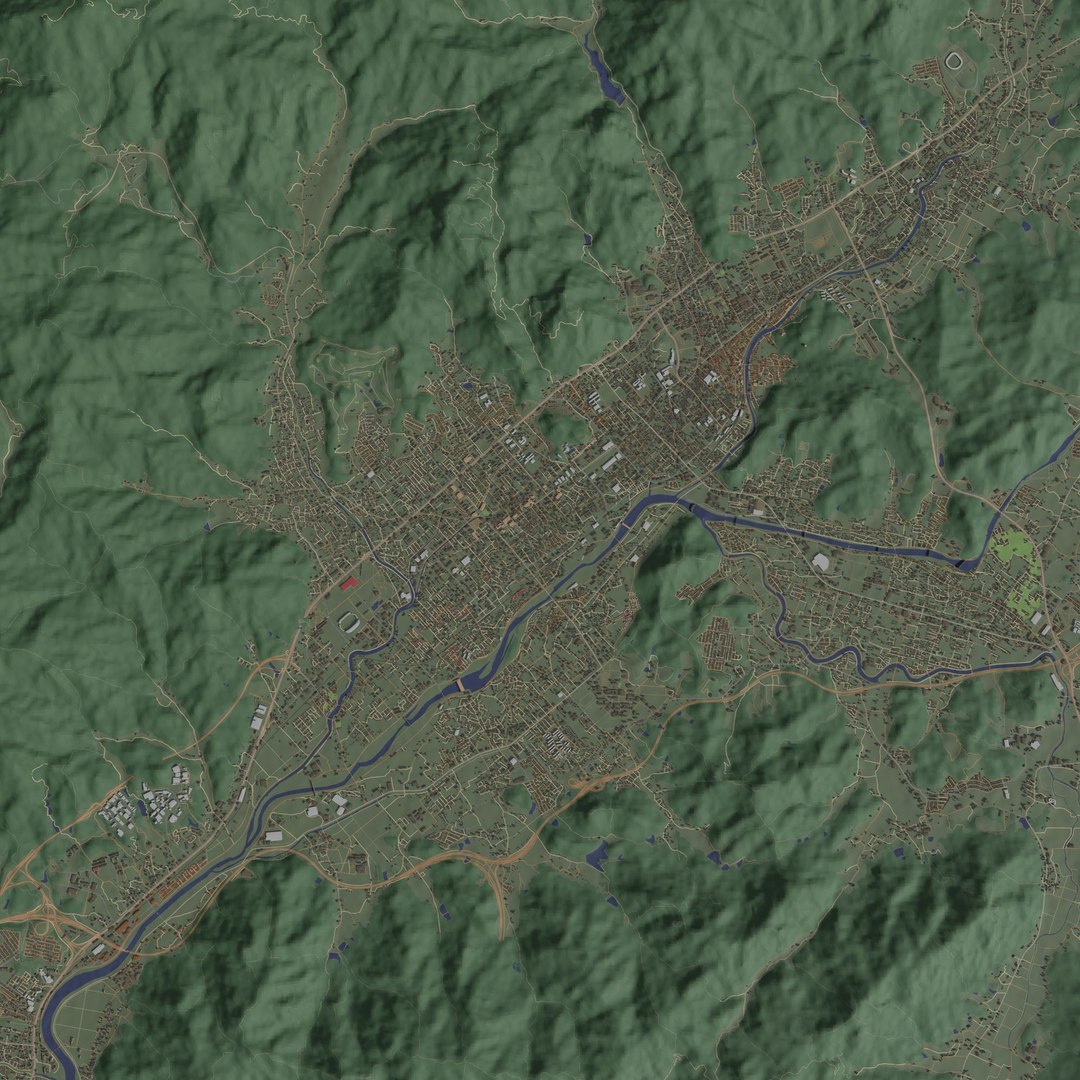 3D Japan - City And Urban Model - TurboSquid 2225266