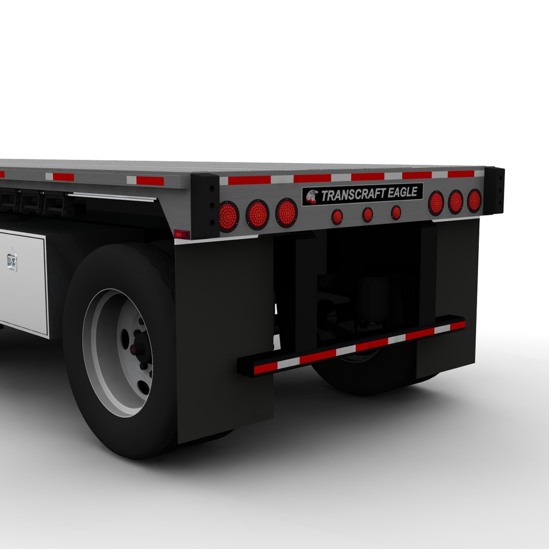 Transcraft Eagle 48ft Trailer 3d Lwo