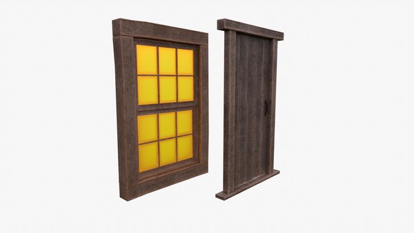 3D модель Stylized Window - TurboSquid 2047616