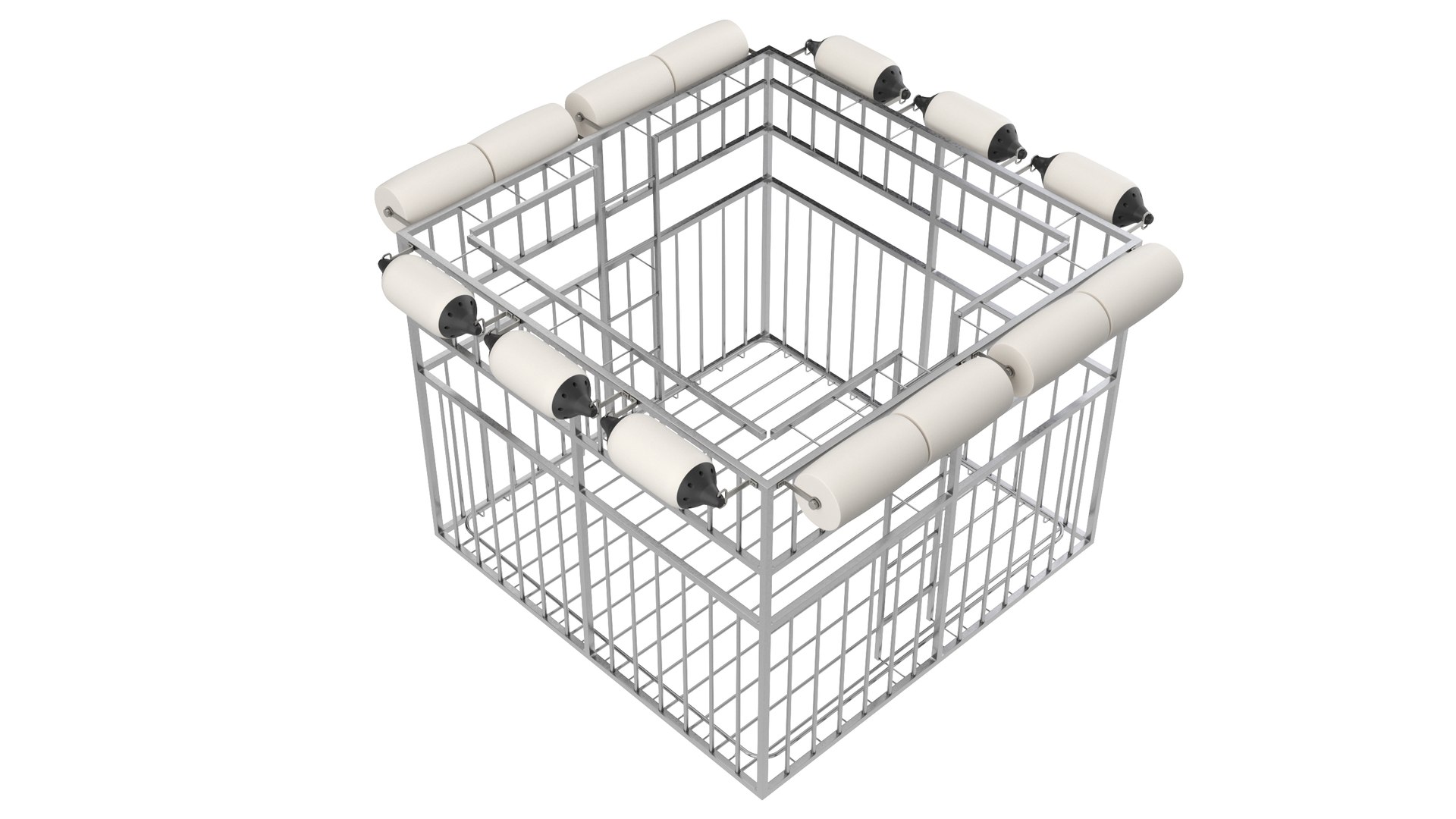 Shark Cage 3D Model - TurboSquid 2040751