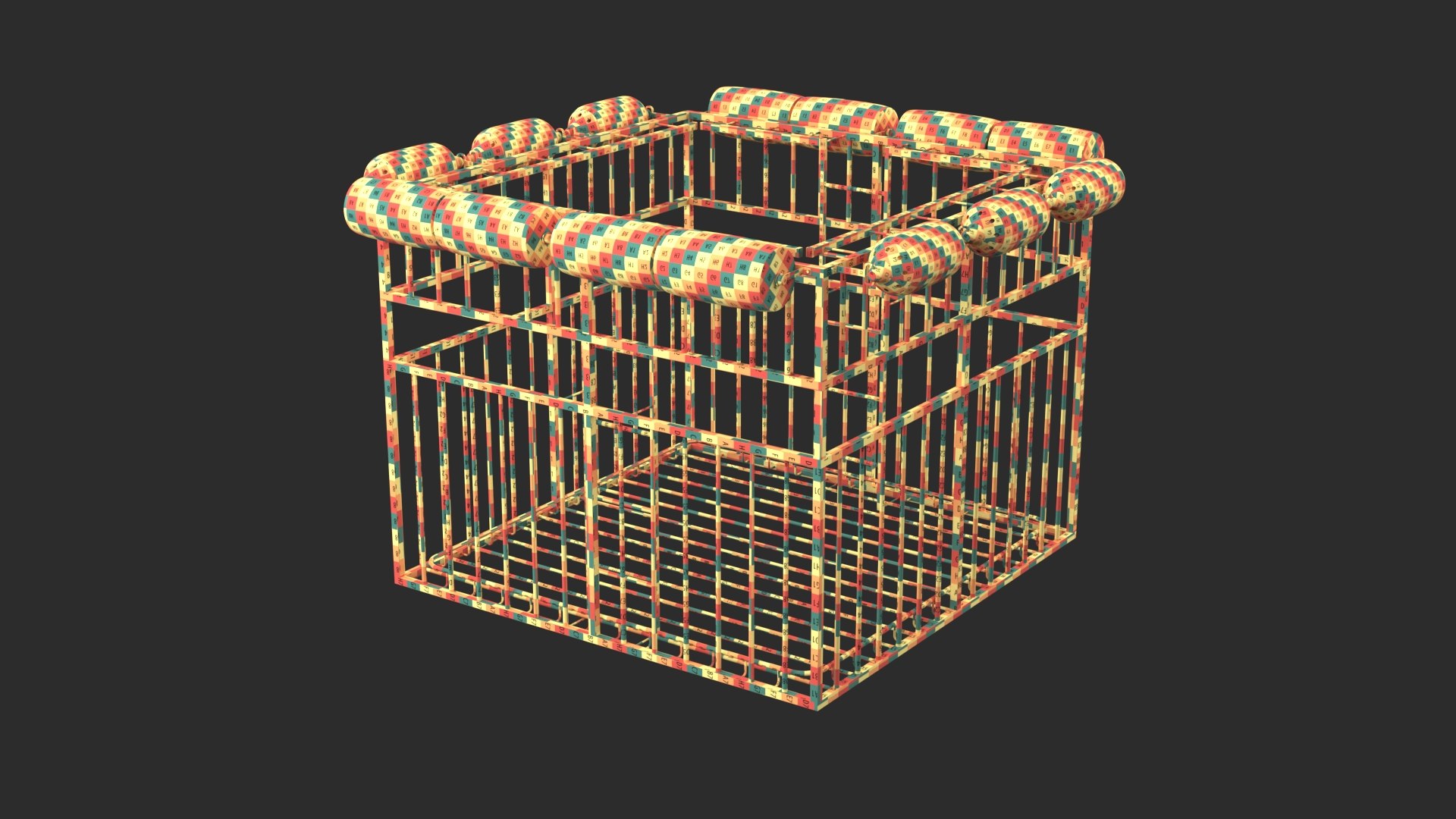 Shark Cage 3D Model - TurboSquid 2040751