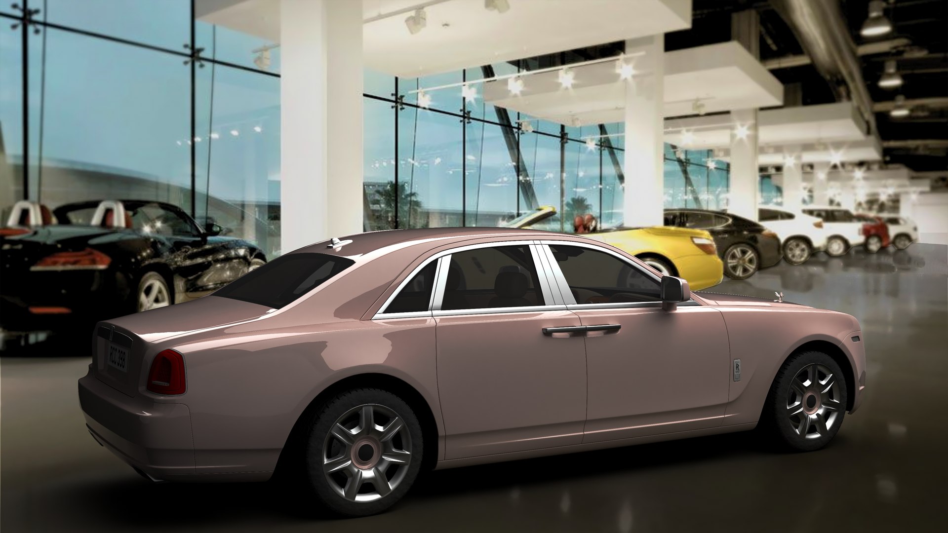 3D Model Rolls-Royce Ghost 4K - TurboSquid 2249471