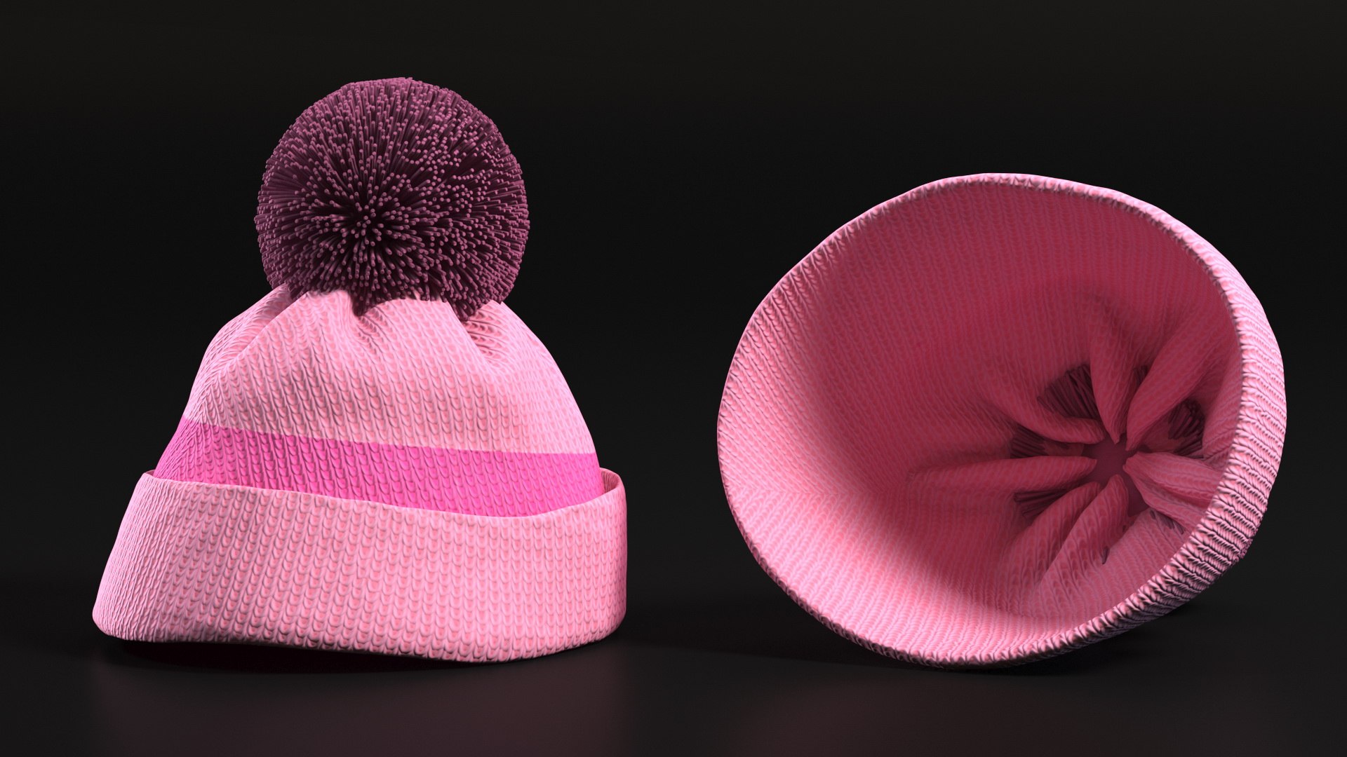 3D Model Winter Hats Collection 3 - TurboSquid 2210678