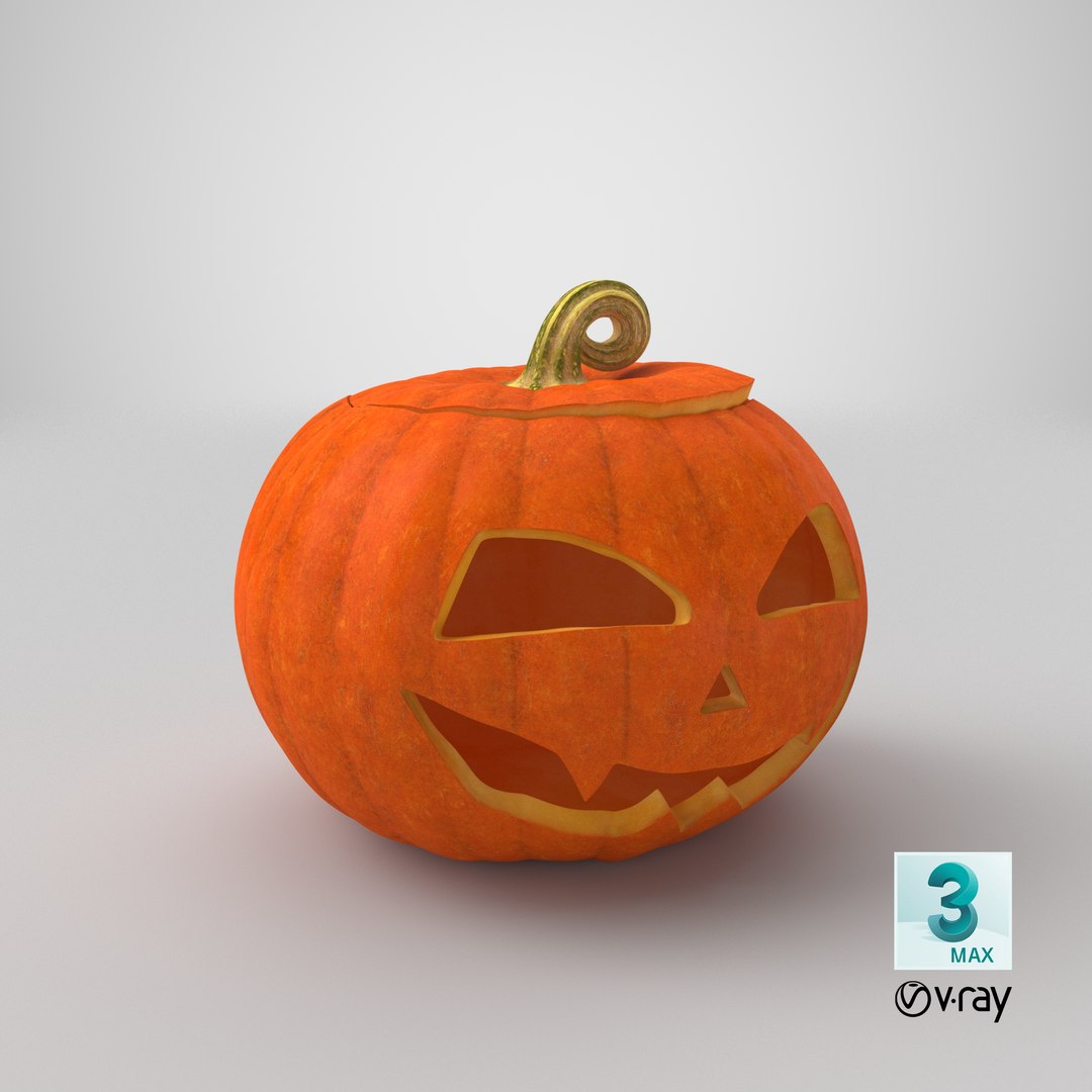 Halloween Pumpkin V3 3D Model - TurboSquid 1769148