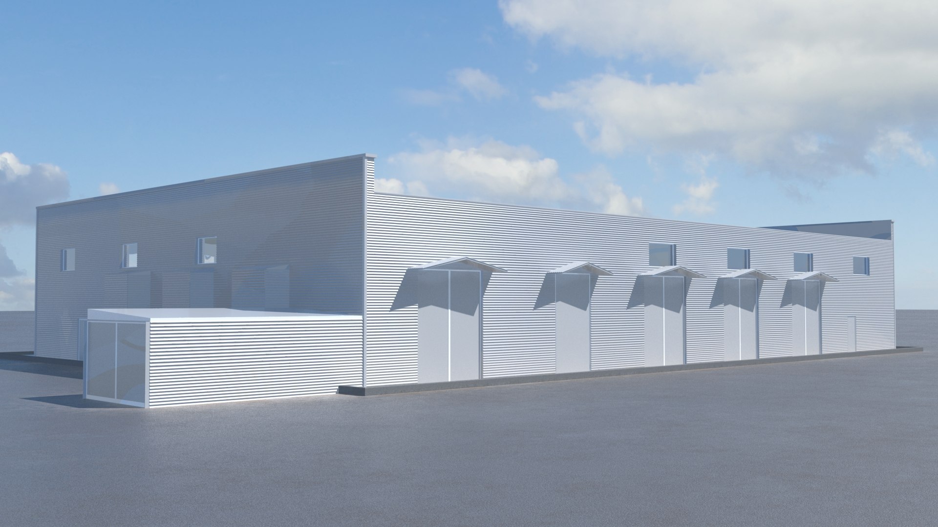 Building Office V5 3D Model - TurboSquid 1338336