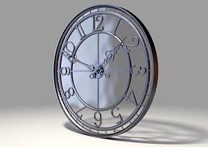Clock Face 3D Models for Download | TurboSquid